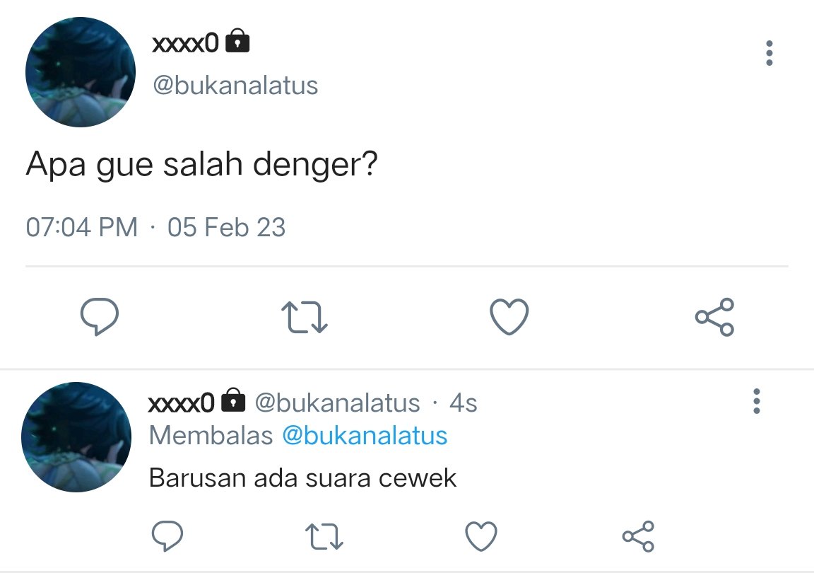 TOPUP MURAH 📌 PAKE CW TW YANG BENAR on Twitter: "au! cw // bxg , xiao x mona , xiaomona Halo ...