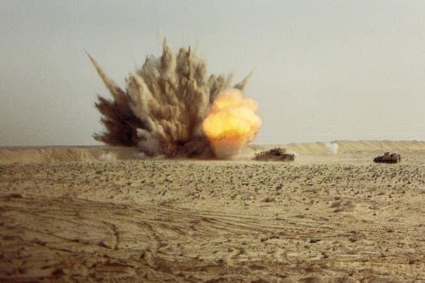 1) On this day 6 February 1991 there was an incident during Op GRANBY ...