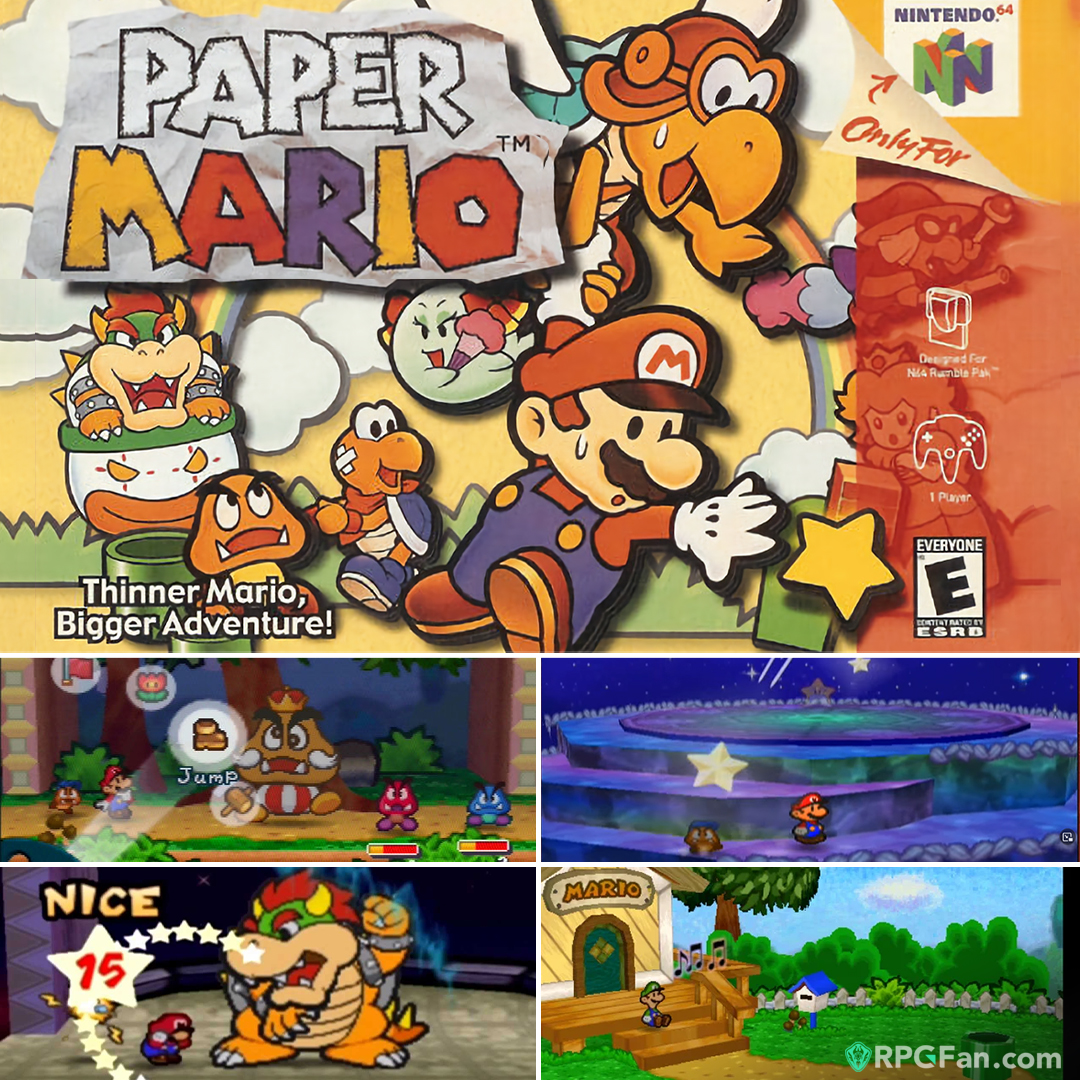 RPGFan (dot com) on Twitter: "#PaperMario was released 22 years ago (2001)! 📚 Witty, funny, and ...