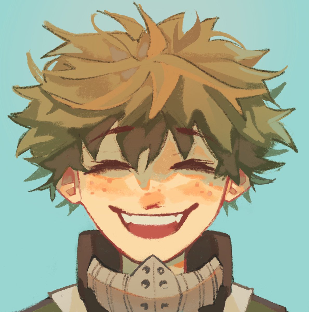 「lost his smile :( #mha #deku 」|kayla :Dのイラスト