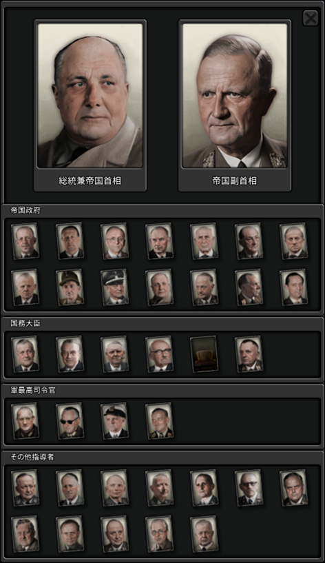 °*Tarepa*° on Twitter: "私どもは現在ボルマン・シュペーアルートのお色直しを進めています。彼らの閣僚をすべて明確にし、専用のGUIを設けています。 #HoI4 #TNO"