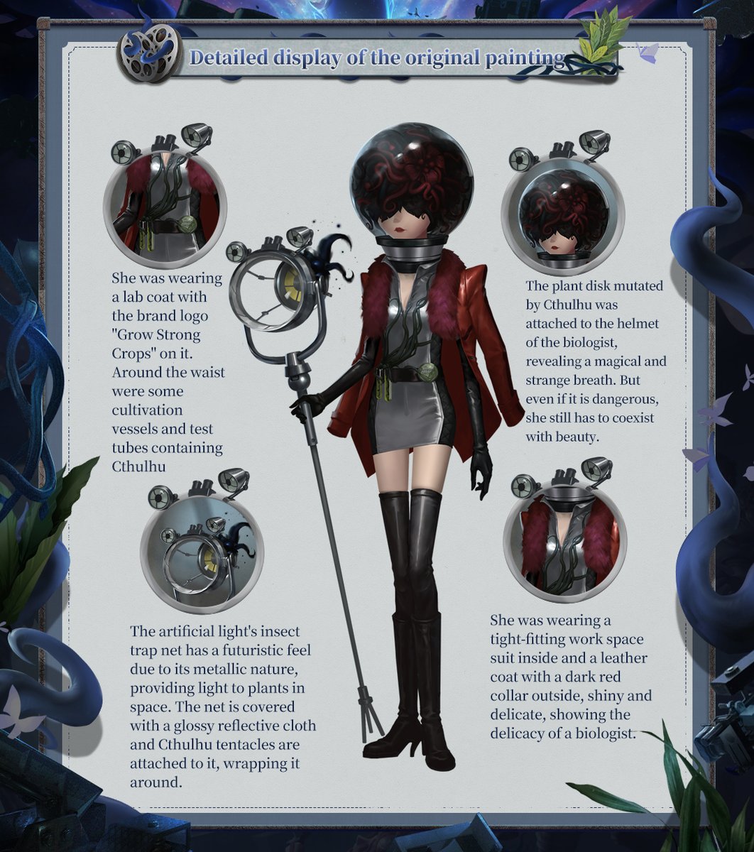Identity V on Twitter: "Dear Detectives, Melly does not fear the deep dark space and her ...