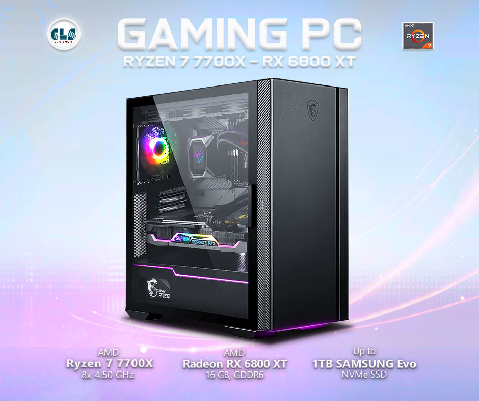 Cls Computer on Twitter: ""Quiet Performance: AMD Ryzen 7 Gaming PC for a Silent Gaming ...