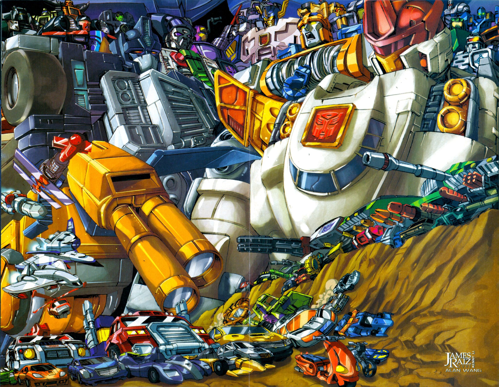 Transformers Wiki on Twitter: "A Transformers: Armada pullout poster by @boxofficeartist from ...