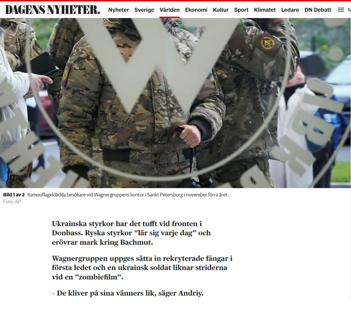 Jari Lairolahti on Twitter: "Så hur sker ryssarnas anfall i #Bakhmut, jo först är det minst 10 ...