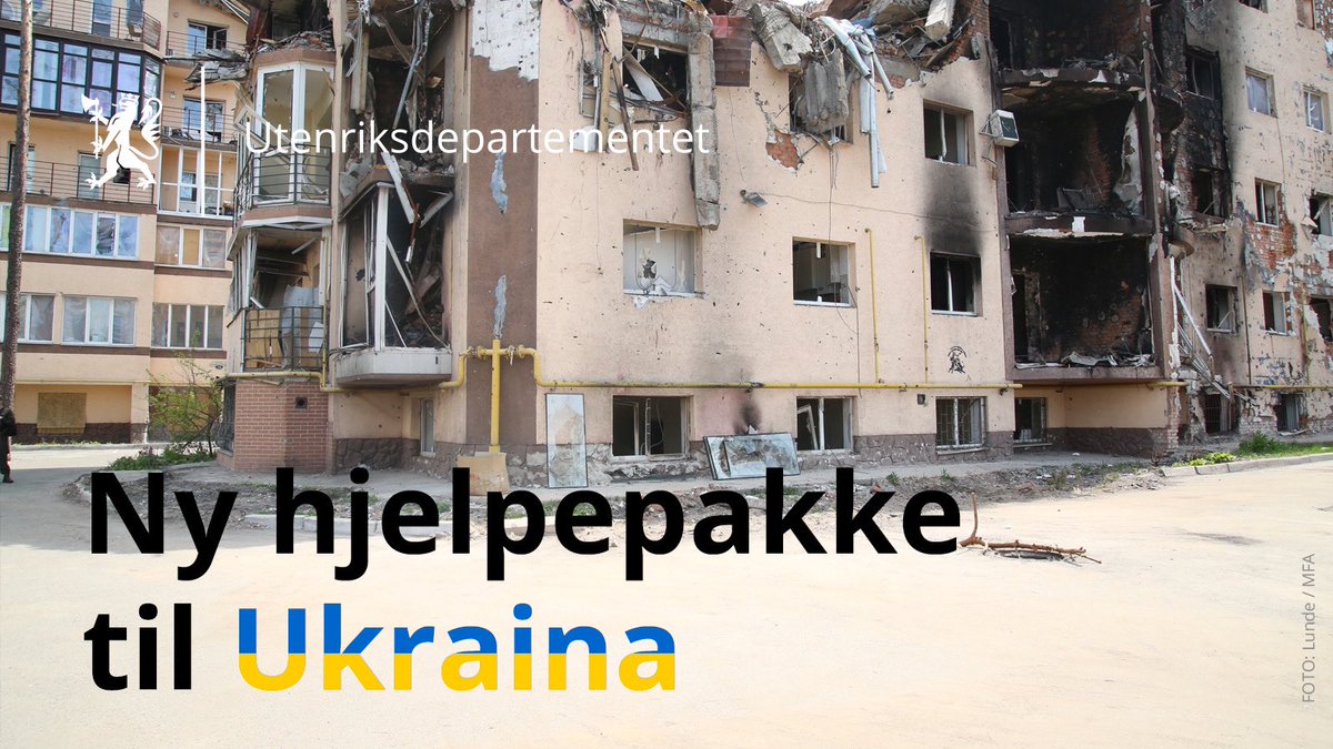 Utenriksdepartementet On Twitter Regjeringen Foreslår En Ny