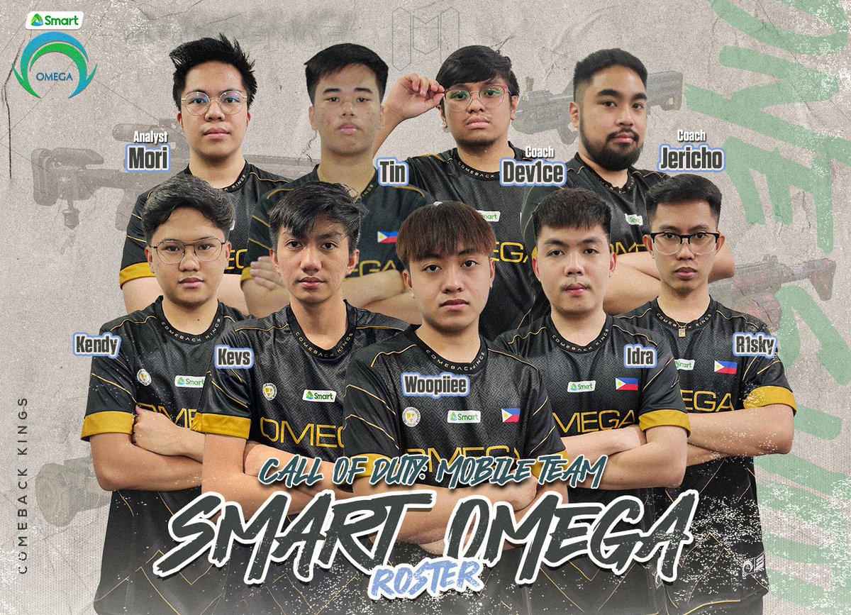 Omega Esports 💚💙 #OneShotOmega on Twitter: "Presenting the Smart Omega CODM Team in the upcoming ...