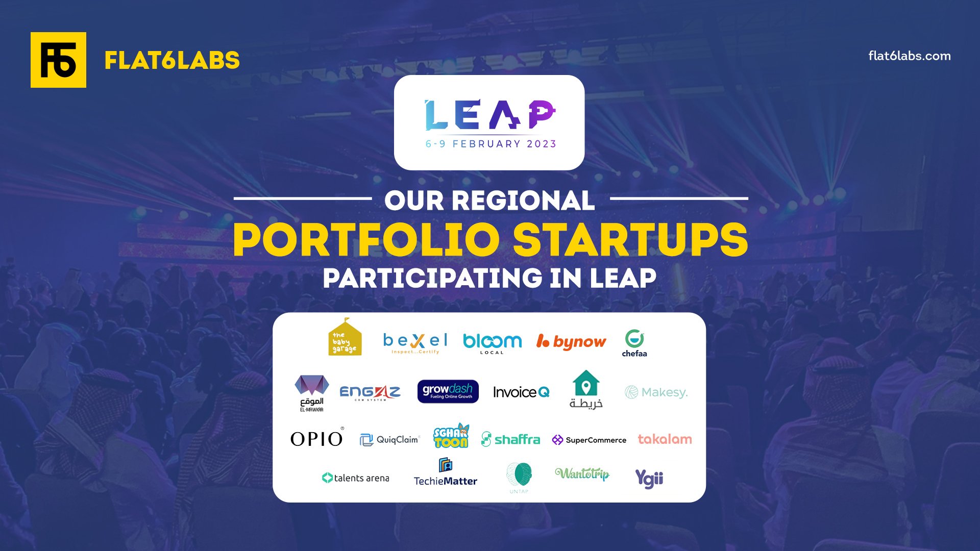 Flat6Labs on Twitter: "Meet our regional #tech #startups from #Egypt, #Tunisia, #KSA, #UAE and # ...