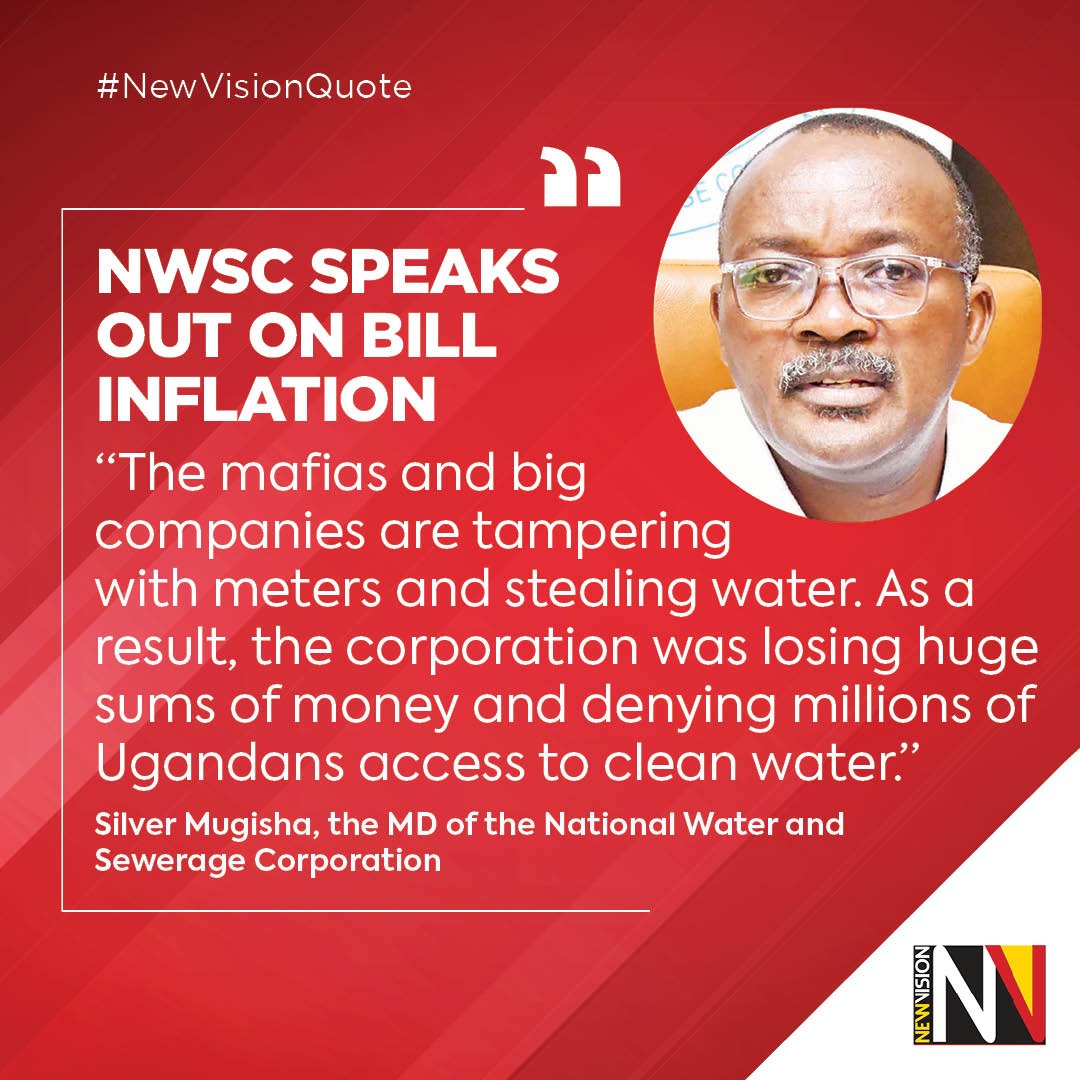 The New Vision on Twitter: "#NewVisionQuote 💬 "The mafias and big companies are tampering with ...