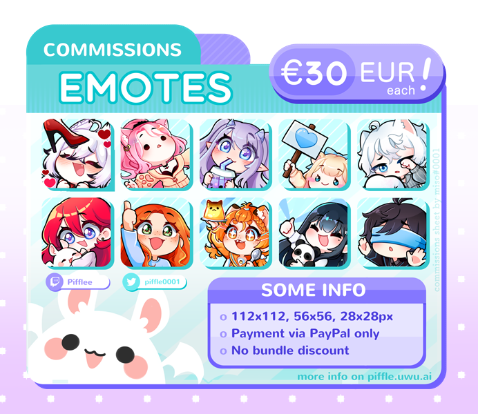 Piffle · COMMS OPEN on Twitter: " 𝗖𝗢𝗠𝗠𝗜𝗦𝗦𝗜𝗢𝗡𝗦 𝗢𝗣𝗘𝗡 My commissions are officially OPEN again! I ...