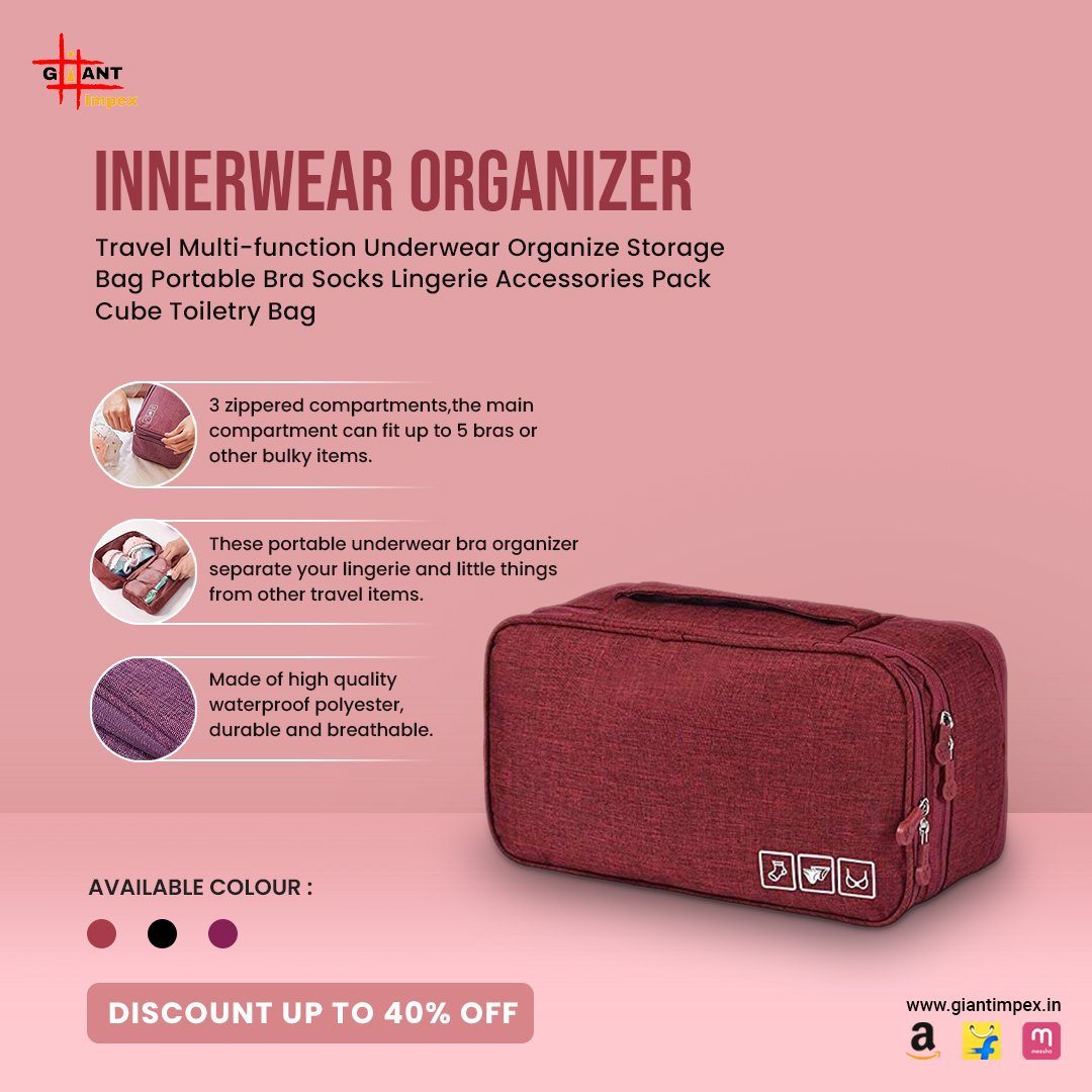 Giant Impex on Twitter: "Up to 40% OFF Ask for GIANT IMPEX Multifunctional Storage Case Bag # ...