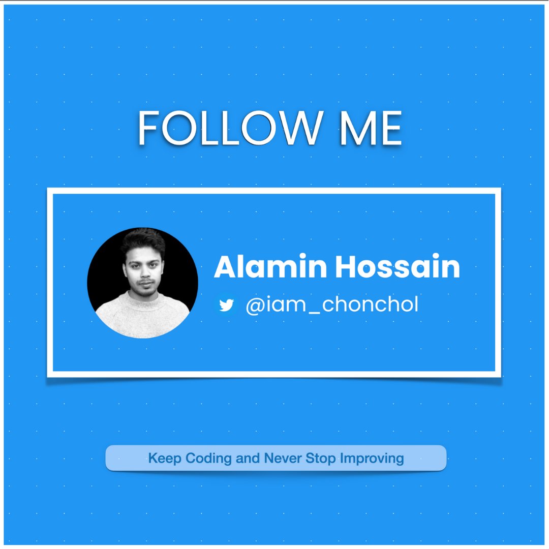 Learn This Before React JS (Save It) 🔥 A complete Thread 🧵 - Thread from Alamin @iam_chonchol ...