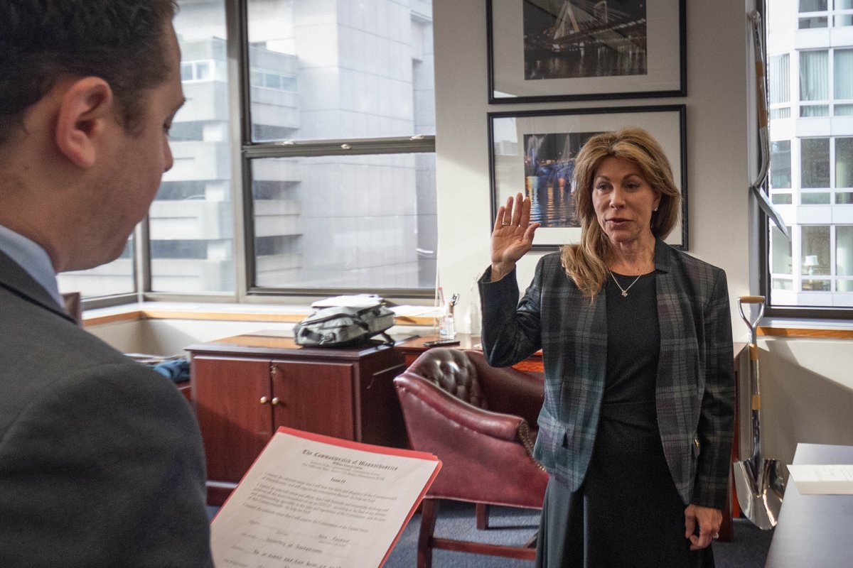 MassDOT Secretary & CEO Gina Fiandaca’s first week: official swearing ...