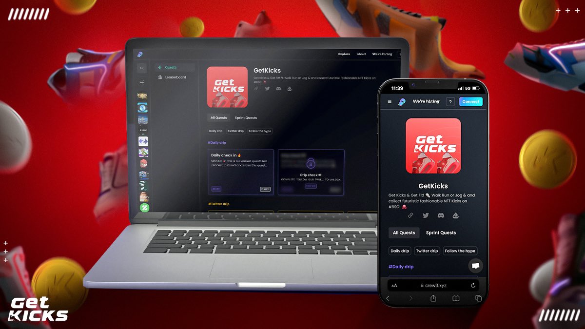 gieea☁️ on Twitter: "RT @GetKicks_io: We are happy to announce the launch of @crew3xyz, a ...