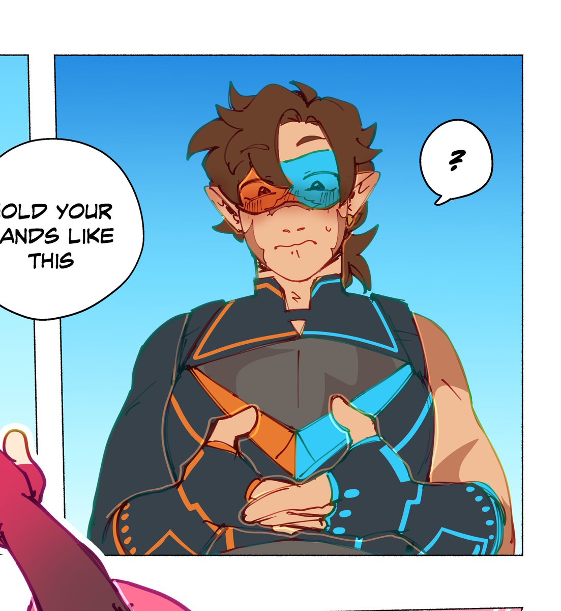 「I can finally go insane for him on main I LOOOOVE HIM LOOK 」🌊 MARUU !の漫画