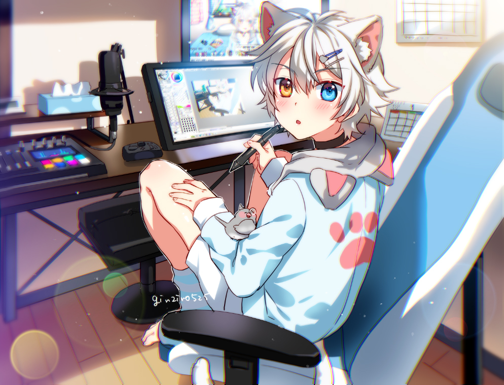 ぎんじろ。😹🍺イラストレーター＆Vtuber on Twitter: "🔽お仕事依頼 https://bit.ly/3kwDdMG 🔽skeb https://skeb.jp ...