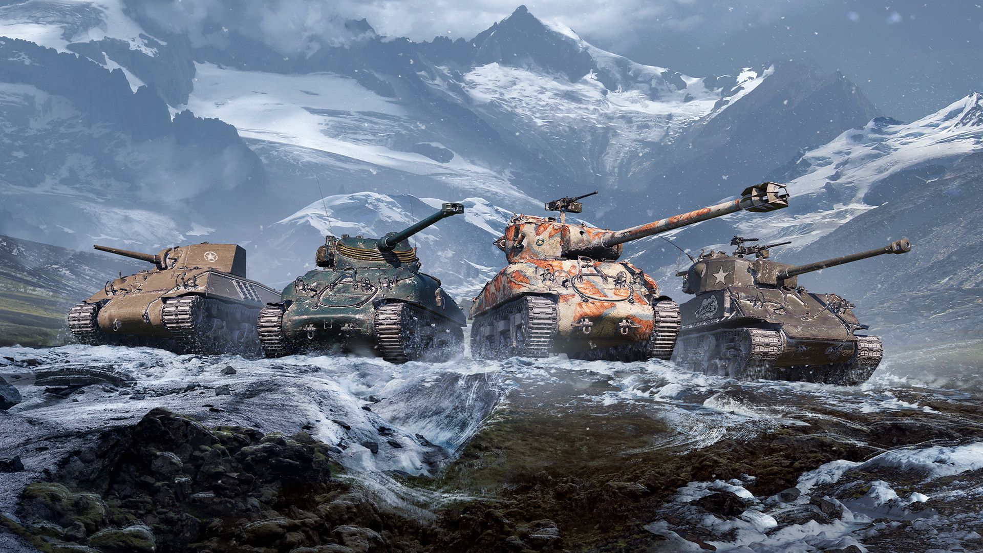 Sherman Tank Wallpaper