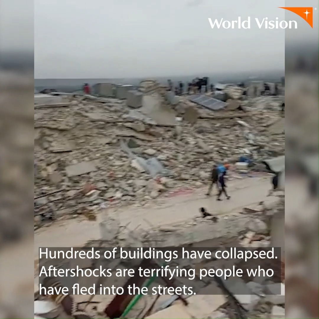 World Vision On Twitter Heartbreaking Images Hundreds Of Buildings
