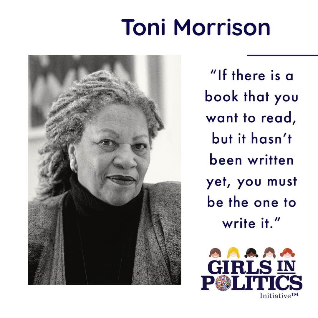 Girls in Politics Initiative on Twitter: "“If there is a book that you ...