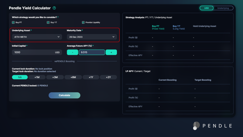 The Pendle Yield Calculator just got prettier, easier and better 🚀 ...