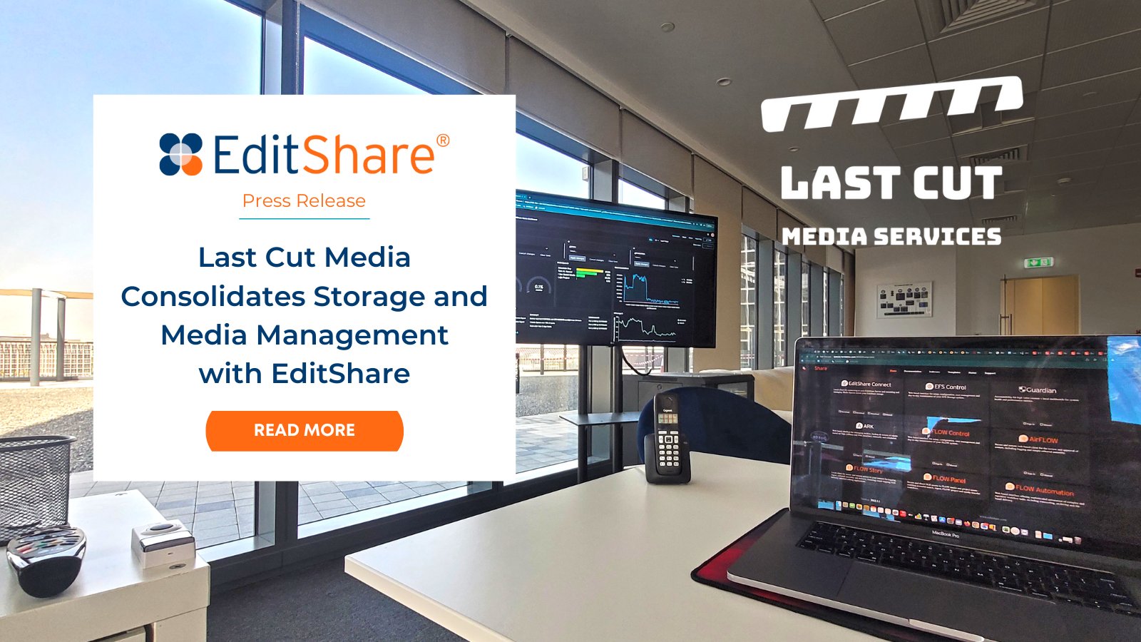 EditShare on Twitter: "We're delighted to have implemented a storage and media management ...