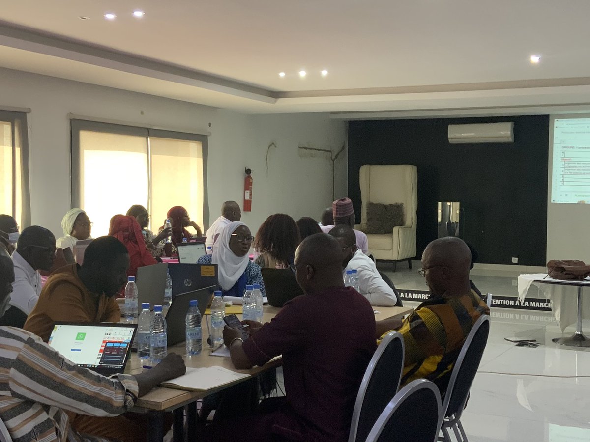 Mamadou Moustapha Fall 🇸🇳 on Twitter: "RT @Dams_Senegal: Atelier d’élaboration des supports et ...