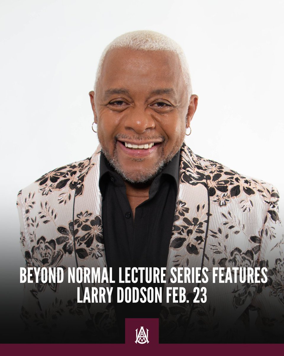 Alabama A&M University on Twitter: "The Alabama A&M University Beyond Normal Lecture Series will ...