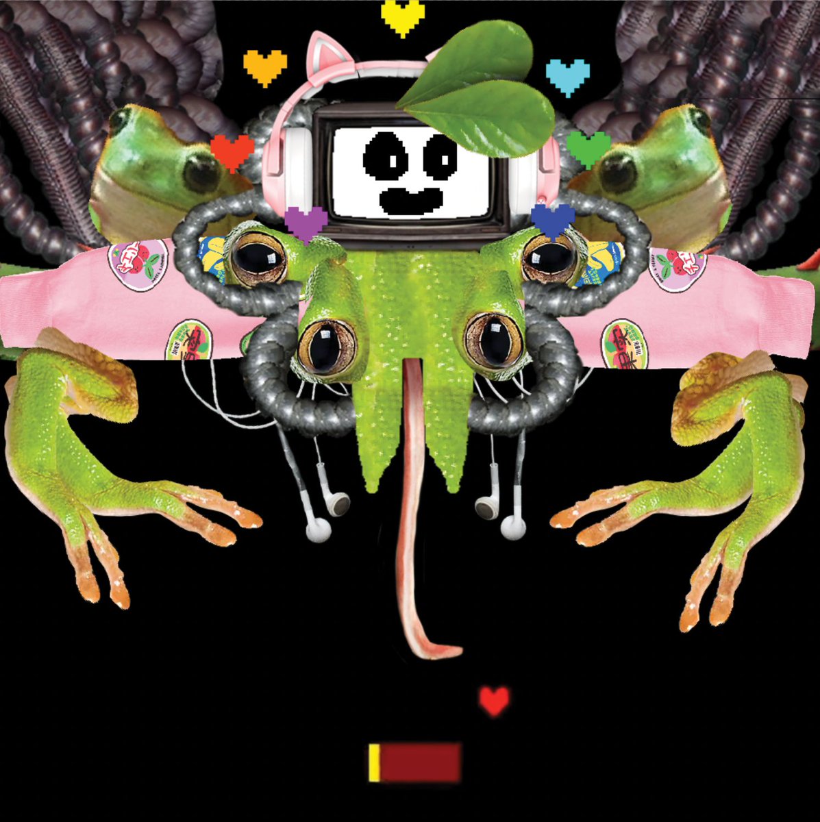 「I promise I am the same artist 🍃🐸 http」|POGGY Live Tonight 9pm ESTのイラスト