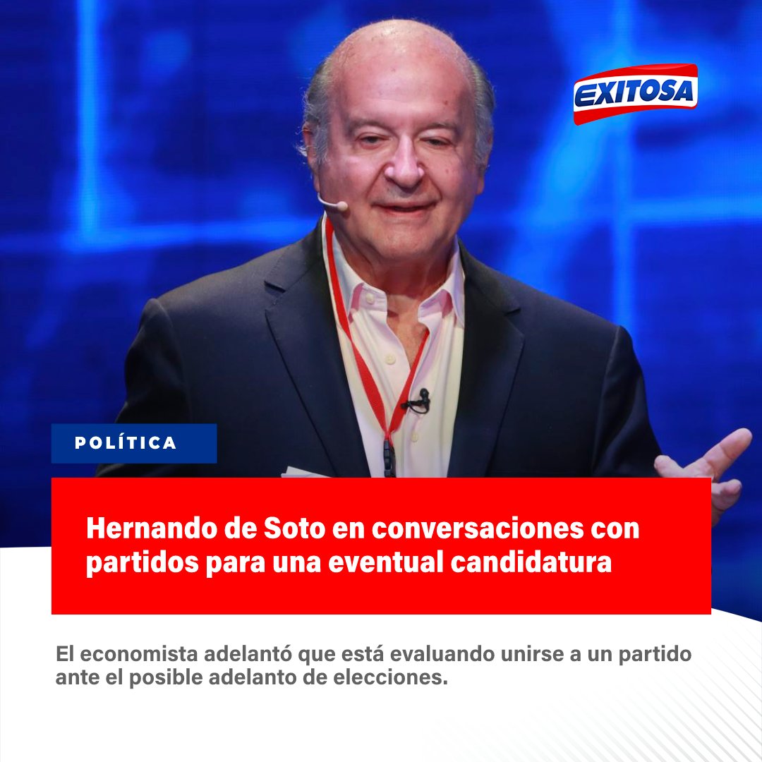 Exitosa Noticias On Twitter 🔵🔴 En Diálogo Con Exitosa El Excandidato