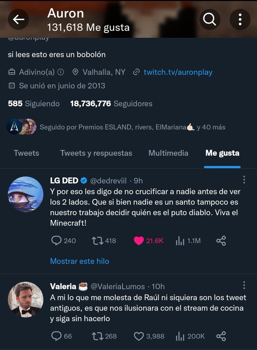 Dangerrᵎ on Twitter: "ni auron captó el chiste we XDDD"