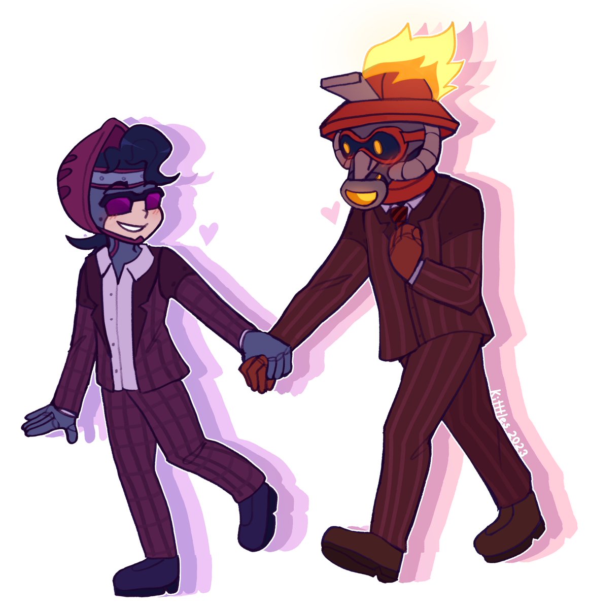 Kitttles on Twitter: "A Pacesetter & his Firestarter ⏱️ ️‍🔥 #TTCC #ToonTown #CorporateClash # ...