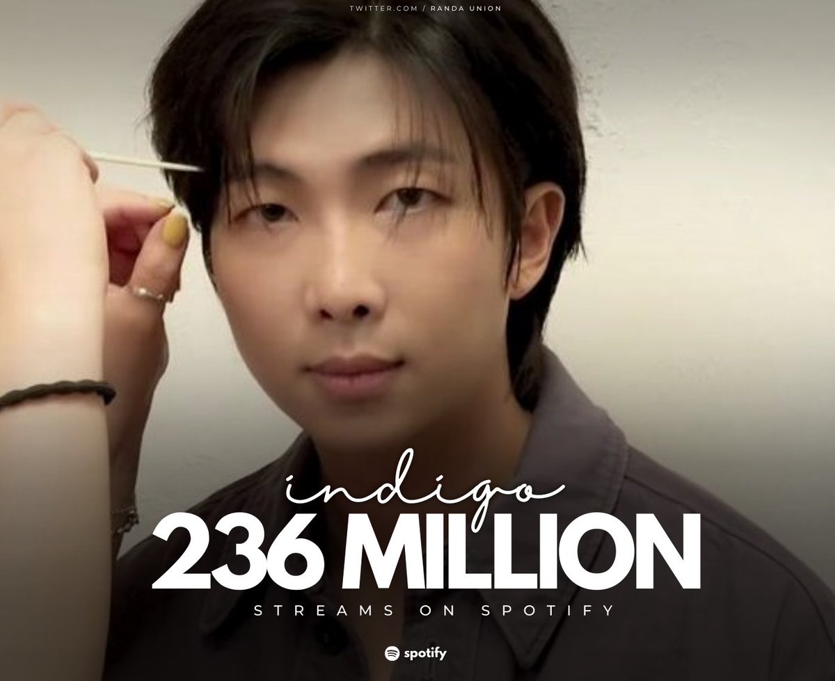 𝕀𝕟𝕕𝕚𝕘𝕠 on Twitter: "RT @RANDAUNION: El álbum 'Indigo' superó los 236 millones de reproducciones ...