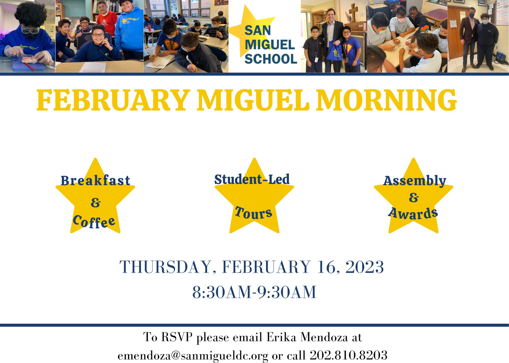 San Miguel School DC on Twitter: "Don't miss your chance - we only have ...