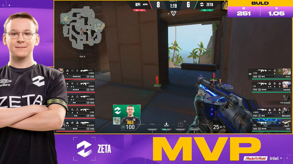 VALORANT Challengers Spain: Rising on Twitter: "👑¡La actuación de @Buld01 le otorga el MVP del ...