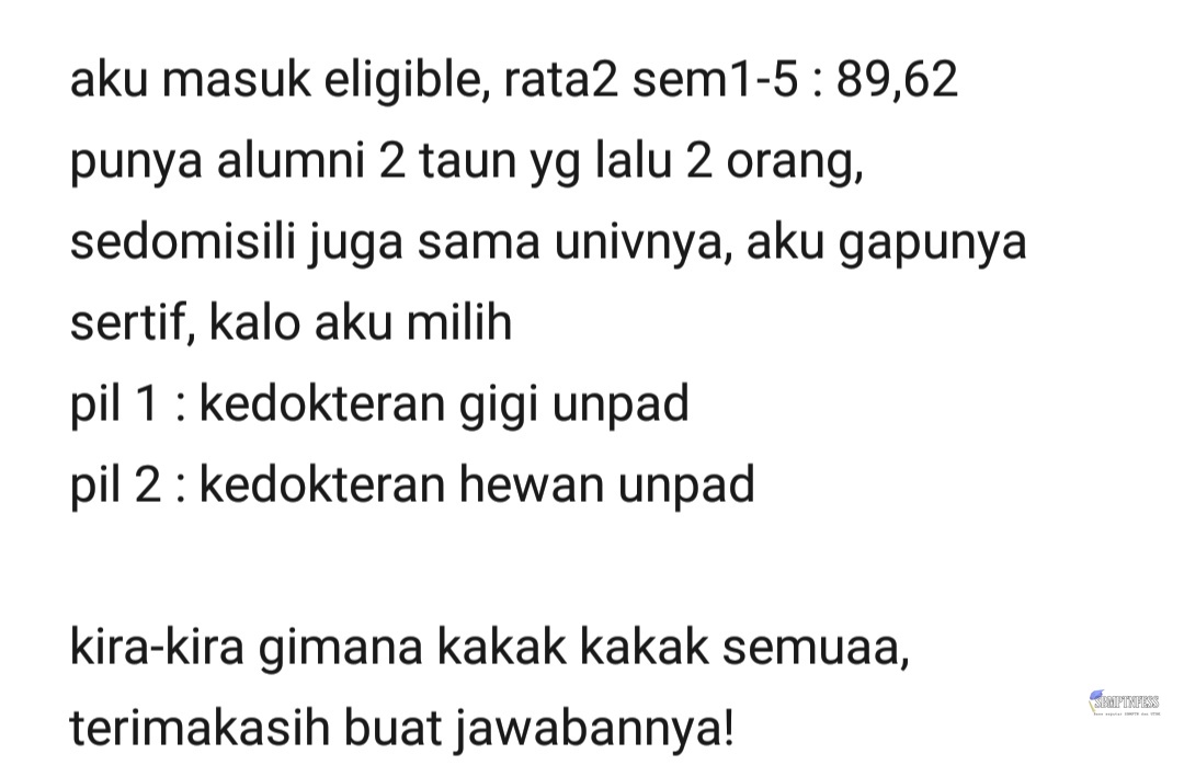 BURUANN CEK PINNED!!— SBMPTNFESS on Twitter: "👨‍🎓 Tolong Notice sender ini -titipan"