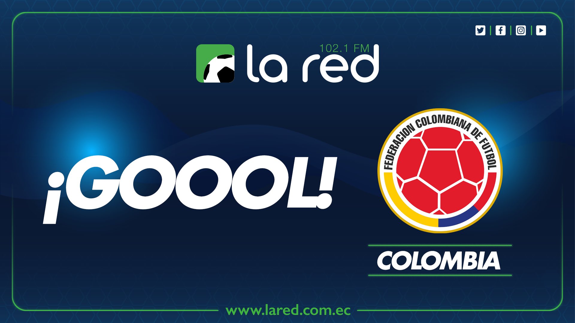 La Red Ecuador on Twitter: "#SudamericanoSub20 #Hexagonal 20’ | GOOOL de #COL. Autogol de ...