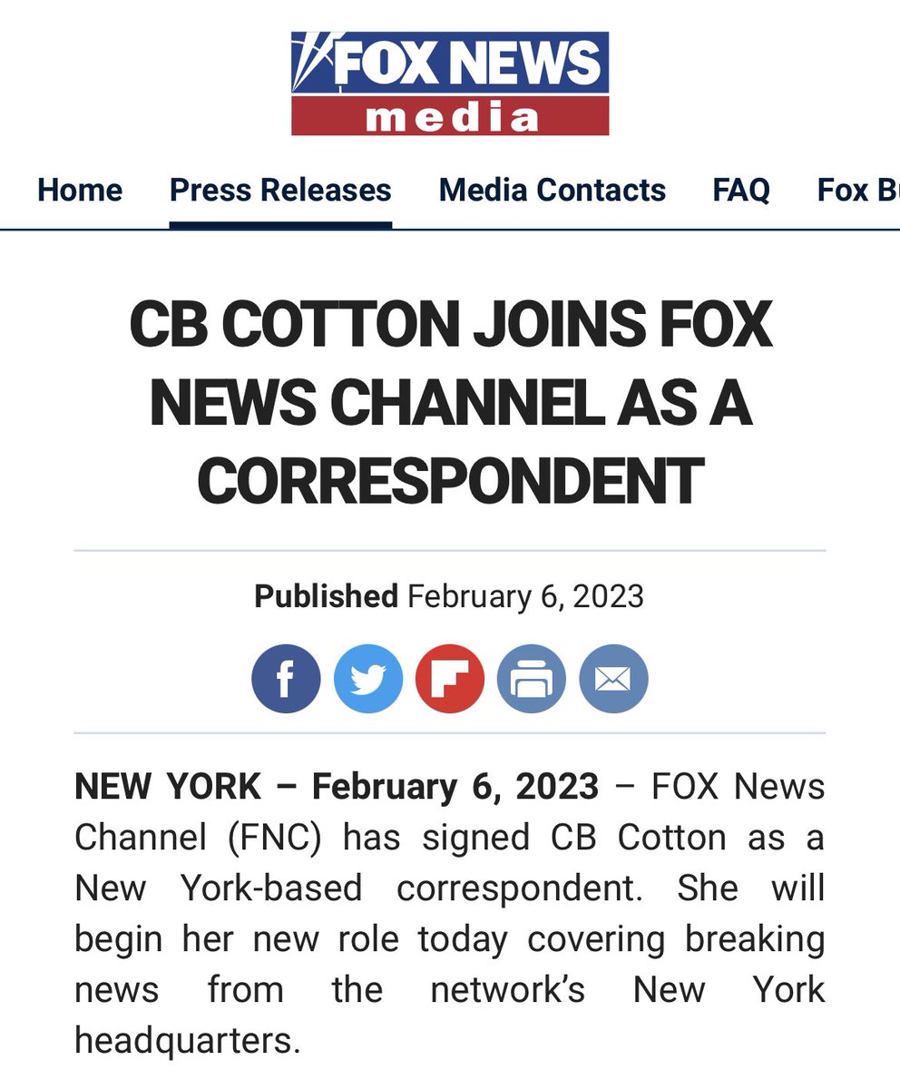 Holly Mccall On Twitter Rt Cbcotton Grateful Thank You Fox For The Opportunity To Step