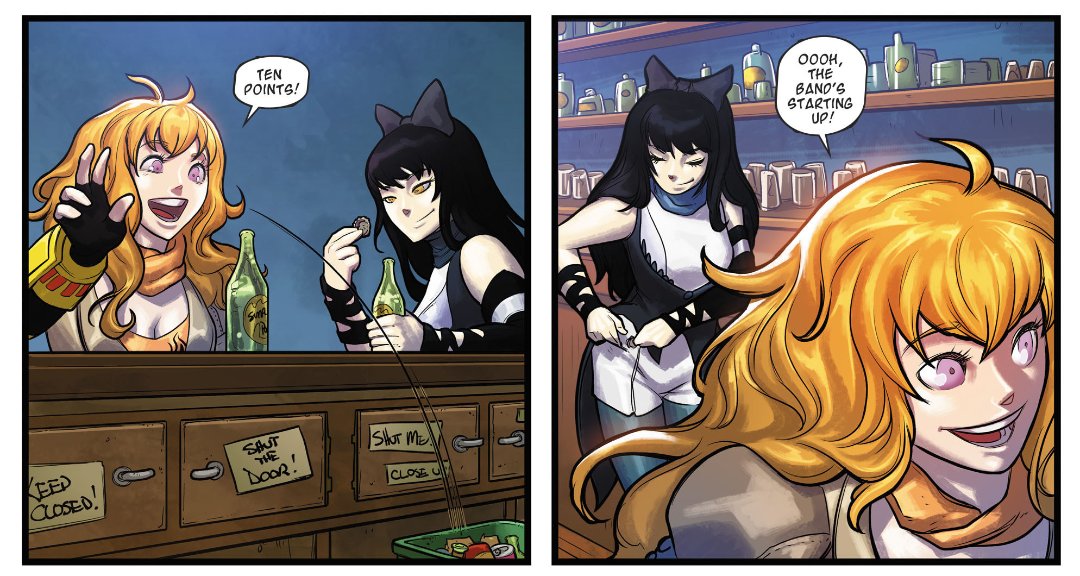 Ruby πΉ βΏ Bumbleby Is Canon π€ π π On Twitter Yang And Blake Go On A