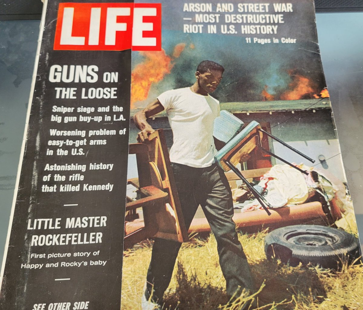 This LIFE magazine from just after the Watts riots is fascinating. The ...