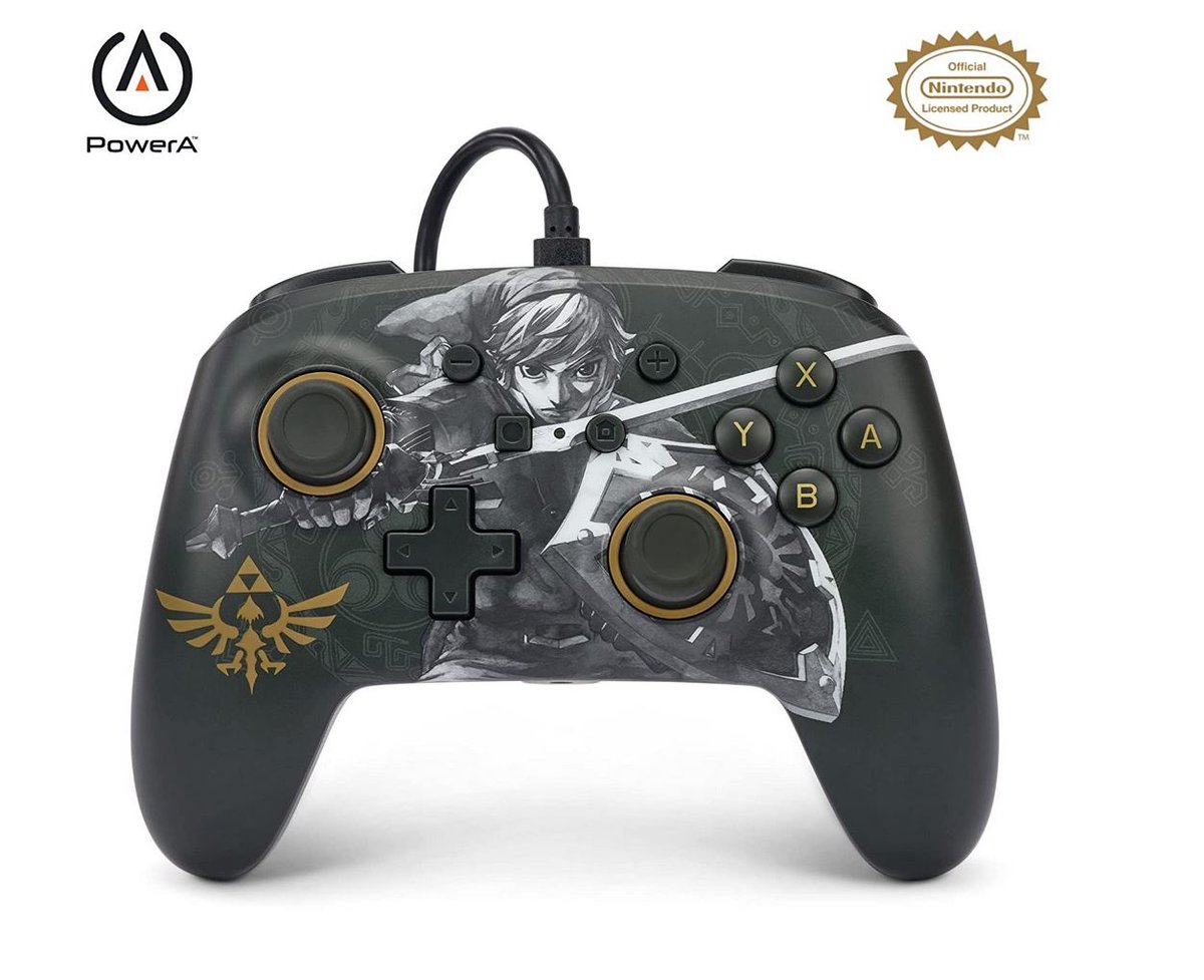 PowerA Enhanced Wired Controller for Nintendo Switch - Battle-Ready ...