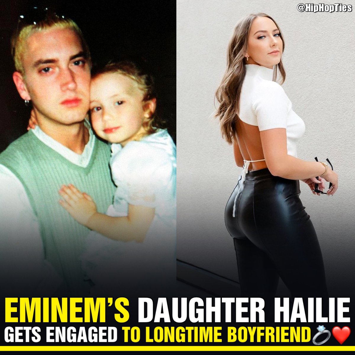 Hip Hop Ties On Twitter Eminems Daughter Is Now Engaged To Her