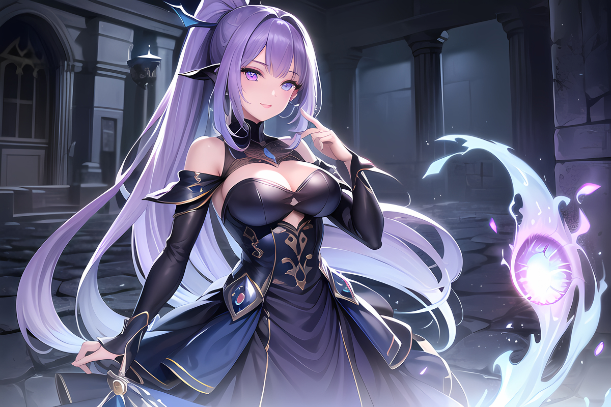 Void Men AI Maker || Comission Open on Twitter: "Mage girl #Mage https://pixiv.net/artworks ...