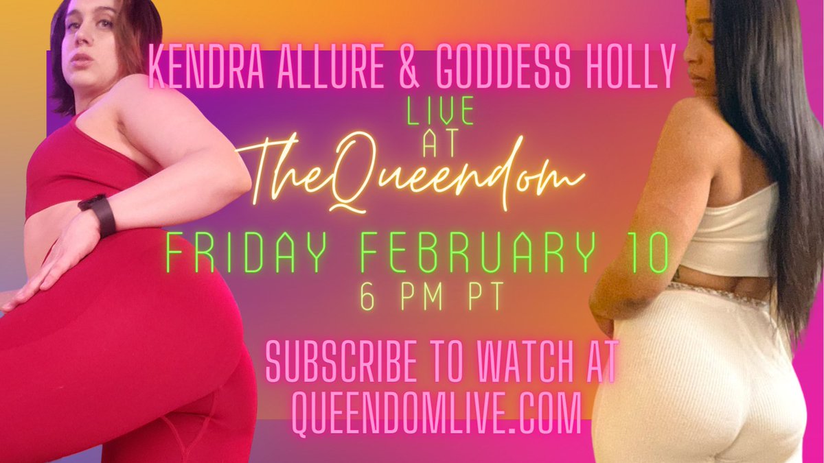 The Queendom on Twitter: "Our next live show is coming up this Friday! Featuring the Ass Titan ...