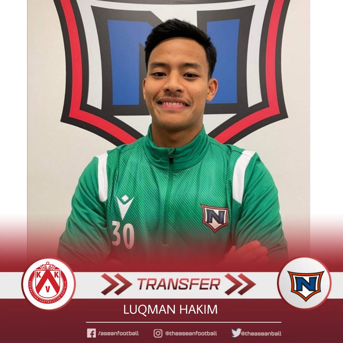 ASEAN FOOTBALL on Twitter: "#Transfer | ️ DONE DEAL 🇲🇾⏩🇮🇸 Malaysian young striker, Luqman Hakim ...