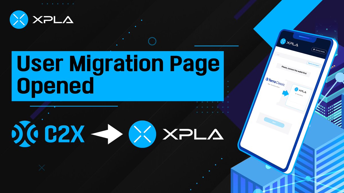 XPLA on Twitter: "$CTX MIGRATION Page Re-Open📣 ☑ Start Date: 7 Feb 2023 06:00 (UTC) ☑ Due Date ...