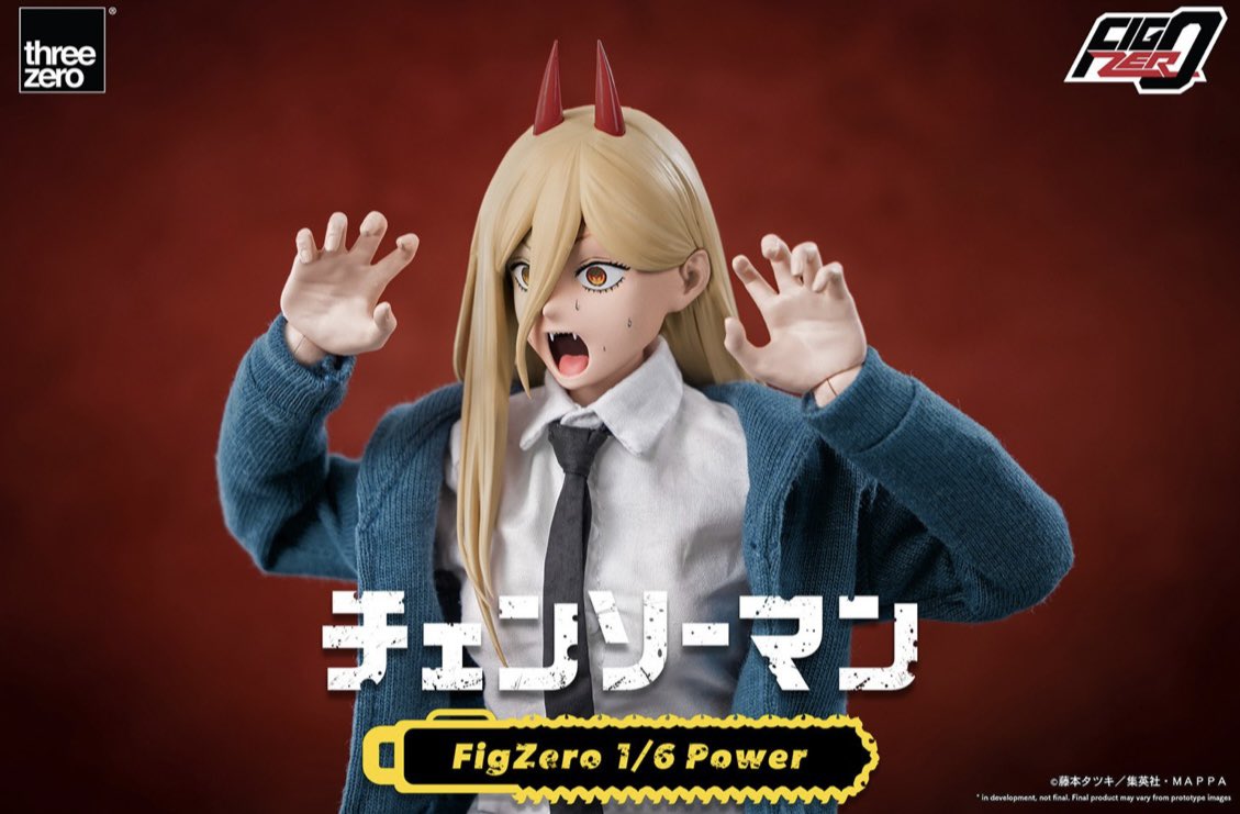 チェンソーマン情報局 on Twitter: "チェンソーマン フィグゼロ 1/6 パワー こちらも予約開始！ アニメイトオンラインでは18%OFFです！ ⬇️こちら https ...