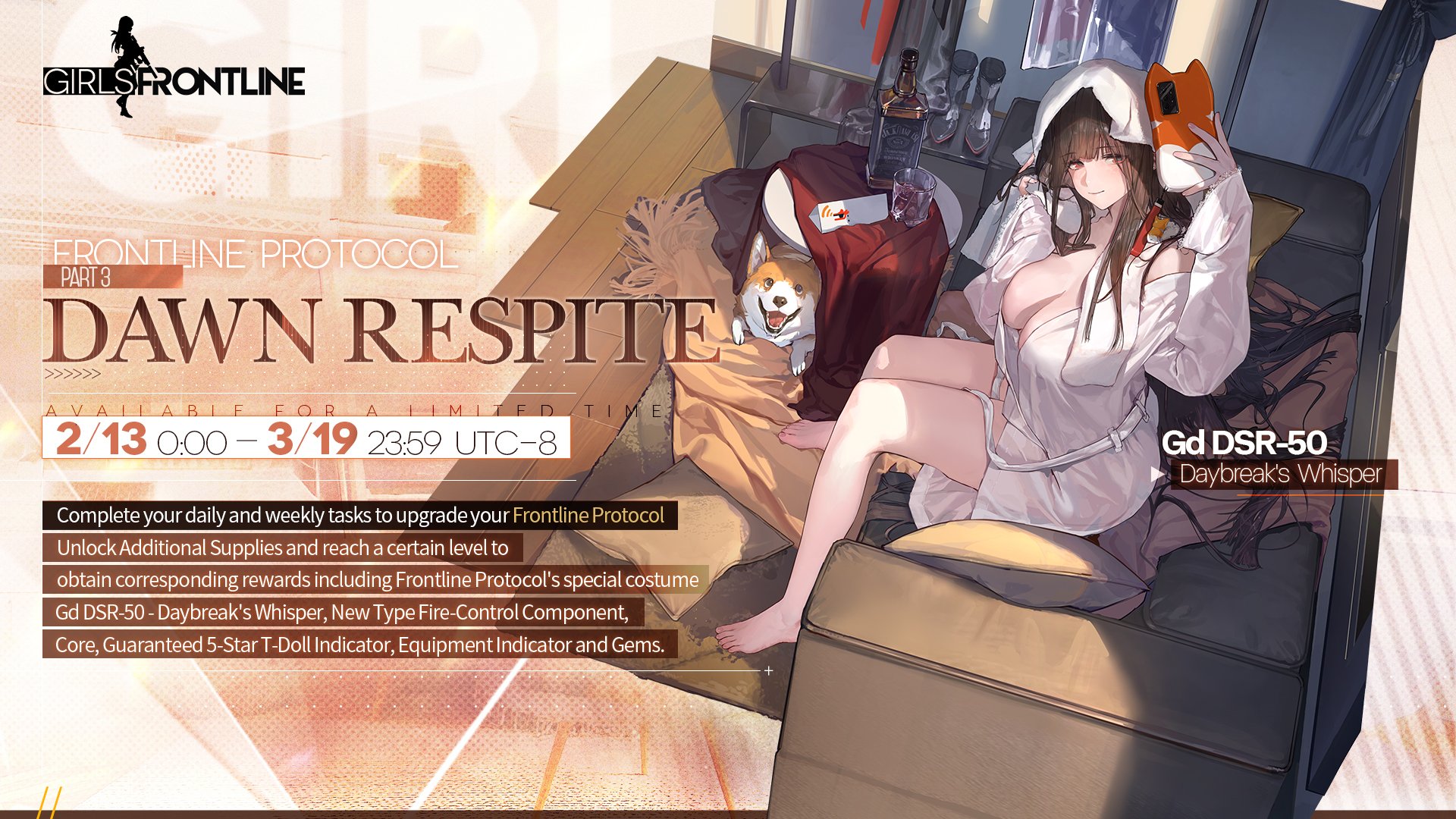 Girls' Frontline-EN Official on Twitter: "Dear Commanders, The third Frontline Protocol "Dawn ...