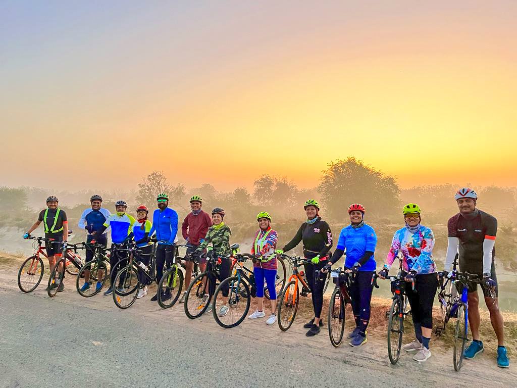Ankit Kamdar on Twitter: "Sunrise Ride to Rancharda Canal with amazing #Cycling buddies ...