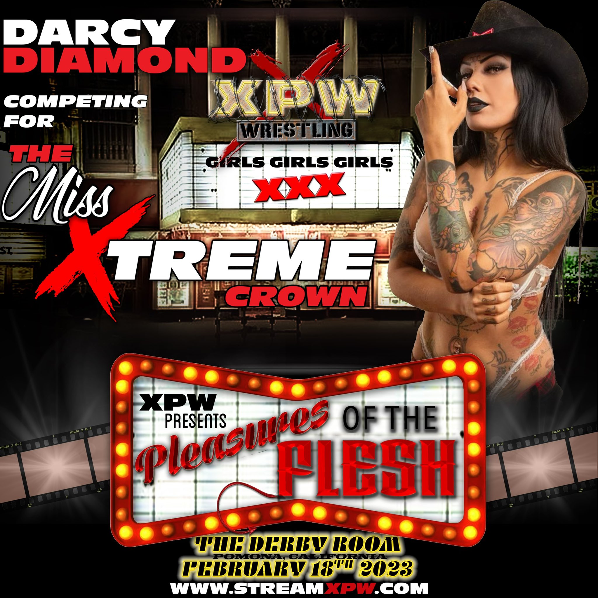XPW Wrestling on Twitter: "WELCOME ADULT FILM STAR DARCY DIAMOND SHE WILL BE IN THE MISS XTREME ...