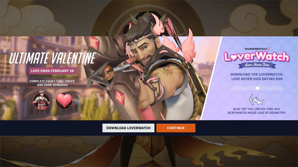 Overwatch Cavalry on Twitter: "More details on the #Overwatch2 Ultimate Valentine Event 💘 🏹 ...